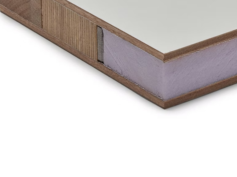 Okoume alutherm deurplaat gegrond - De Houtman | Hout en Bouwmaterialen
